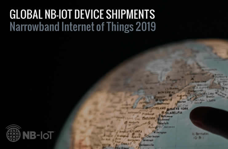 NB-IoT device shipments to triple in 2019 as the US and Europe catch up